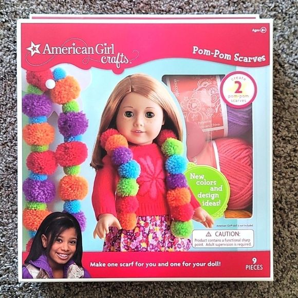 American Girl | Toys | New In Box Girlsamerican Girldoll Scarf Making ...